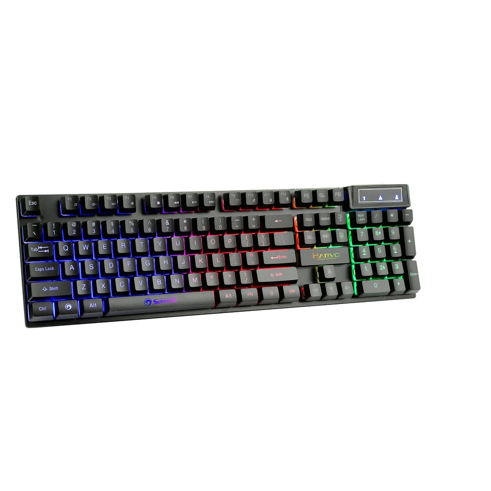 Marvo Scorpion K605 Gaming Keyboard - PC Shack