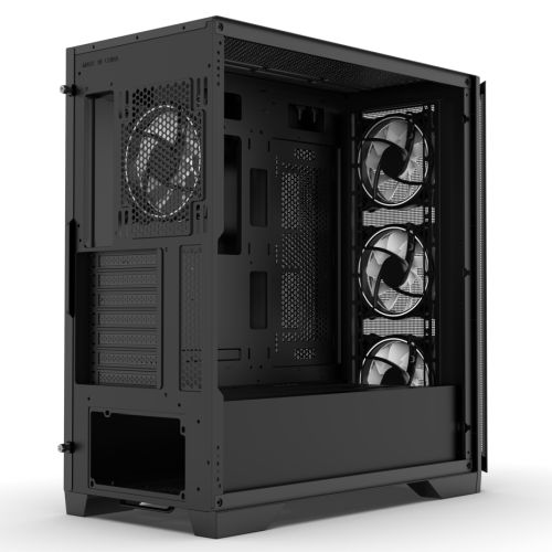 Vida Aquilon Black ARGB Gaming Case - PC Shack